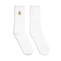 boreal Embroidered socks